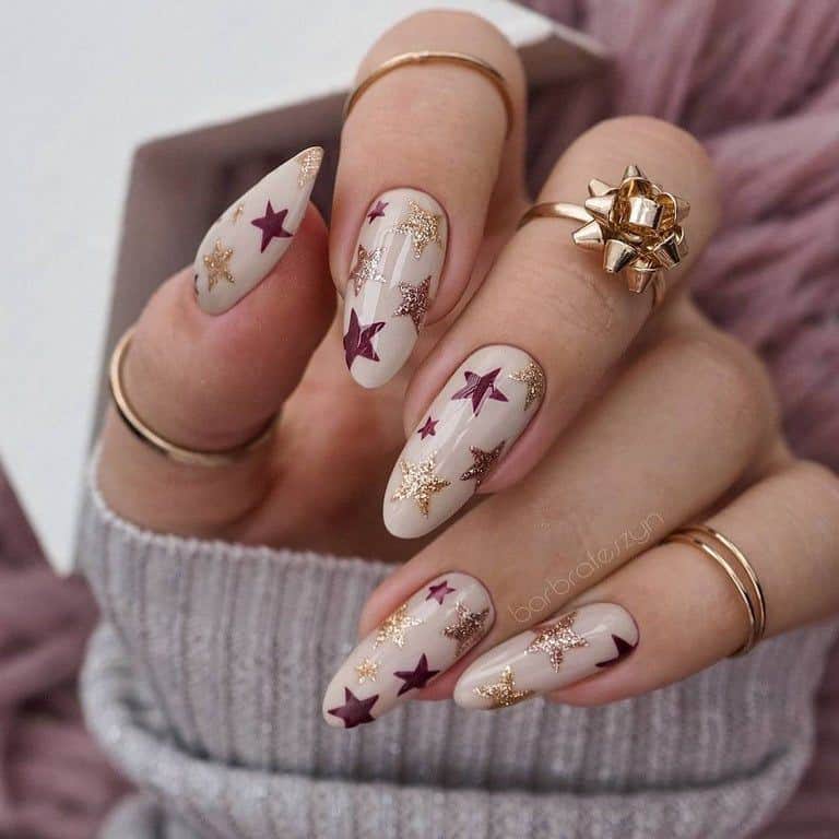 14 Majestic Star Nail Designs To Dazzle All Day - Emerlyn Closet